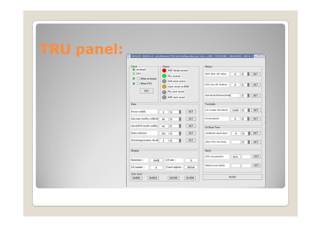 Designing Control System For Front End Electronics Of Emcal Detectors Ppt