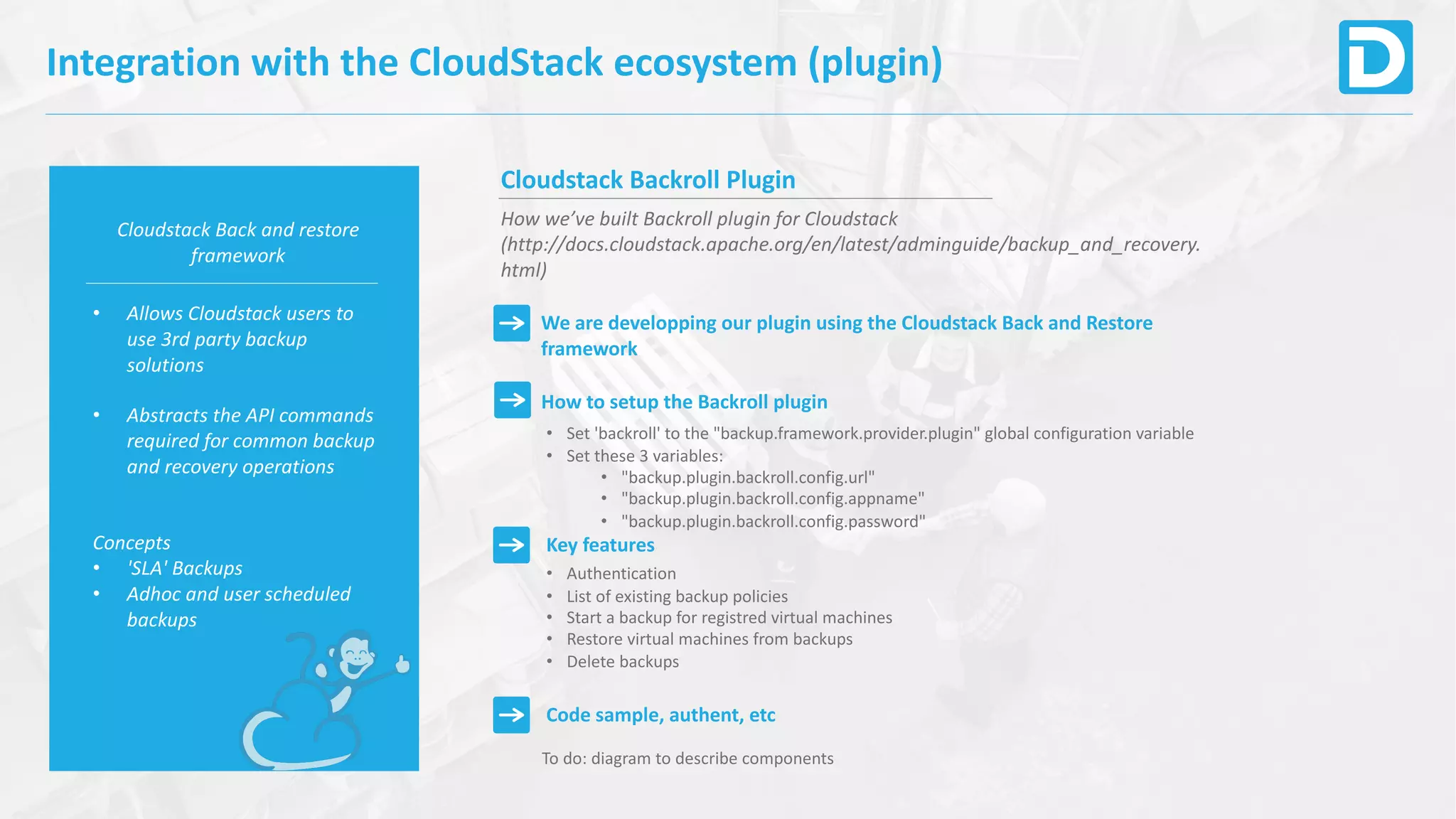 Backroll: Production Grade KVM Backup Solution Integrated in CloudStack | PDF