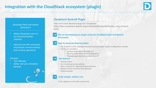 Backroll: Production Grade KVM Backup Solution Integrated in CloudStack | PDF