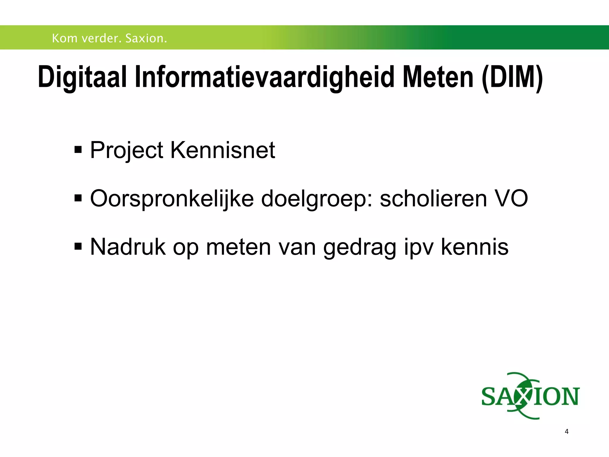 Formatief en digitaal informatievaardigheden meten - Caroline Timmers, Amber Walraven - OWD14 ...