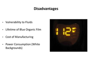 presentation on OLED | PPTX