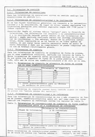 Norma Din 7168 1991.4 Tolerancias Generales | PDF