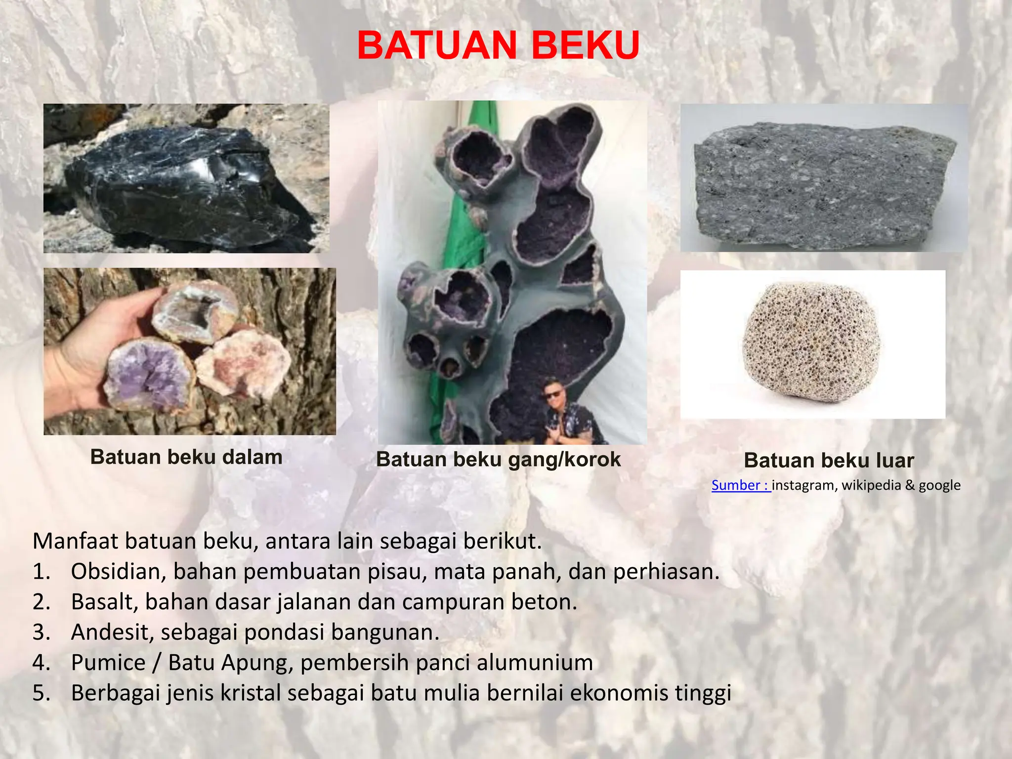 DINAMIKA LITOSFER - Jenis & Siklus Batuan.pptx