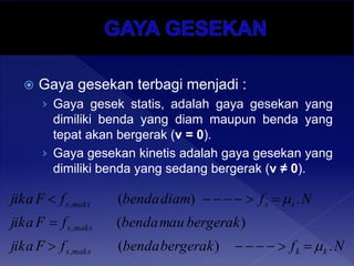 Dinamika partikel | PPTX