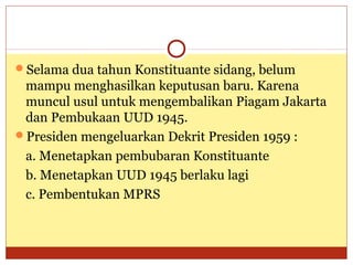 Dinamika pelaksanaan uud 1945 | PPT