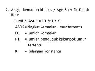 Dinamika penduduk | PPTX