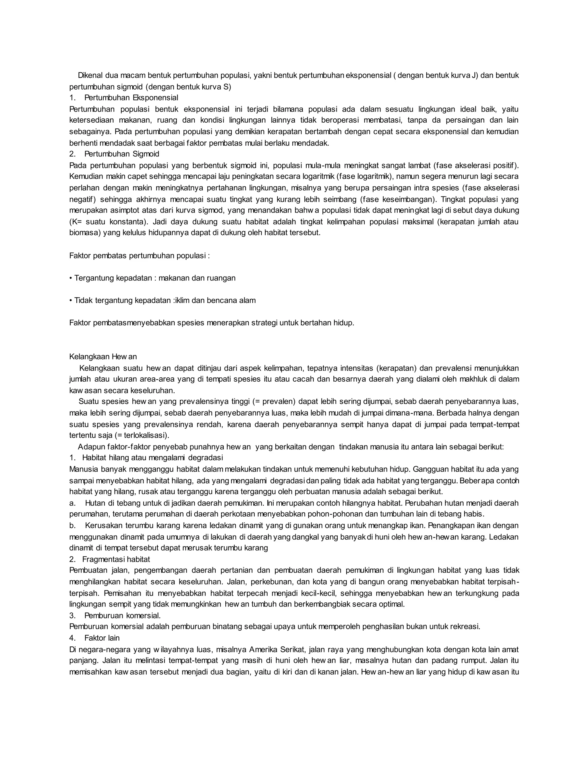 Dinamika populasi | DOCX