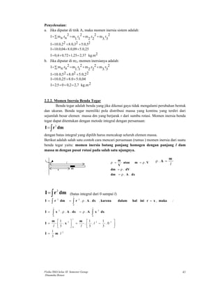 Dinamika rotasi | PDF