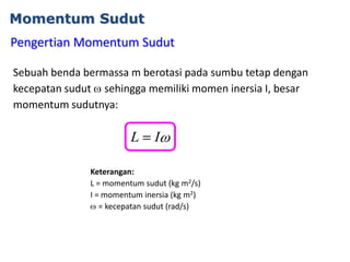 Dinamika rotasi dan kesetimbangan benda tegar | PPTX
