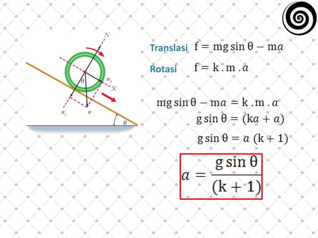 Dinamika Rotasi dan Kesetimbangan Benda Tegar | PPT