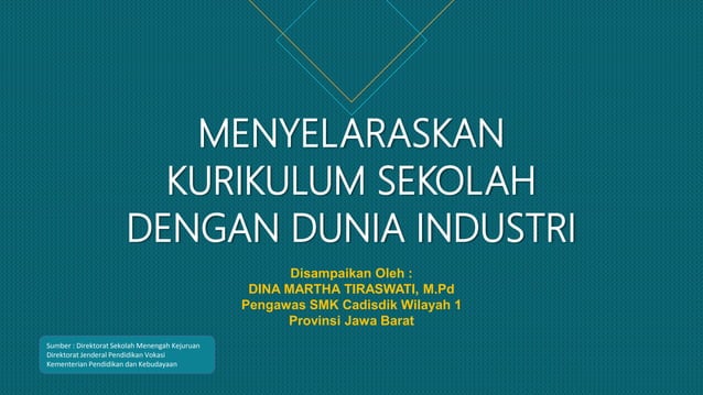 Dina-Penyelarasan Kurikulum dengan IDUKA | PPTX