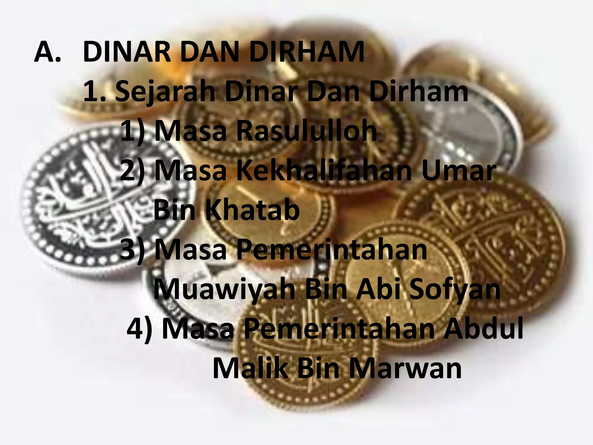 Dinar dirham | PPT