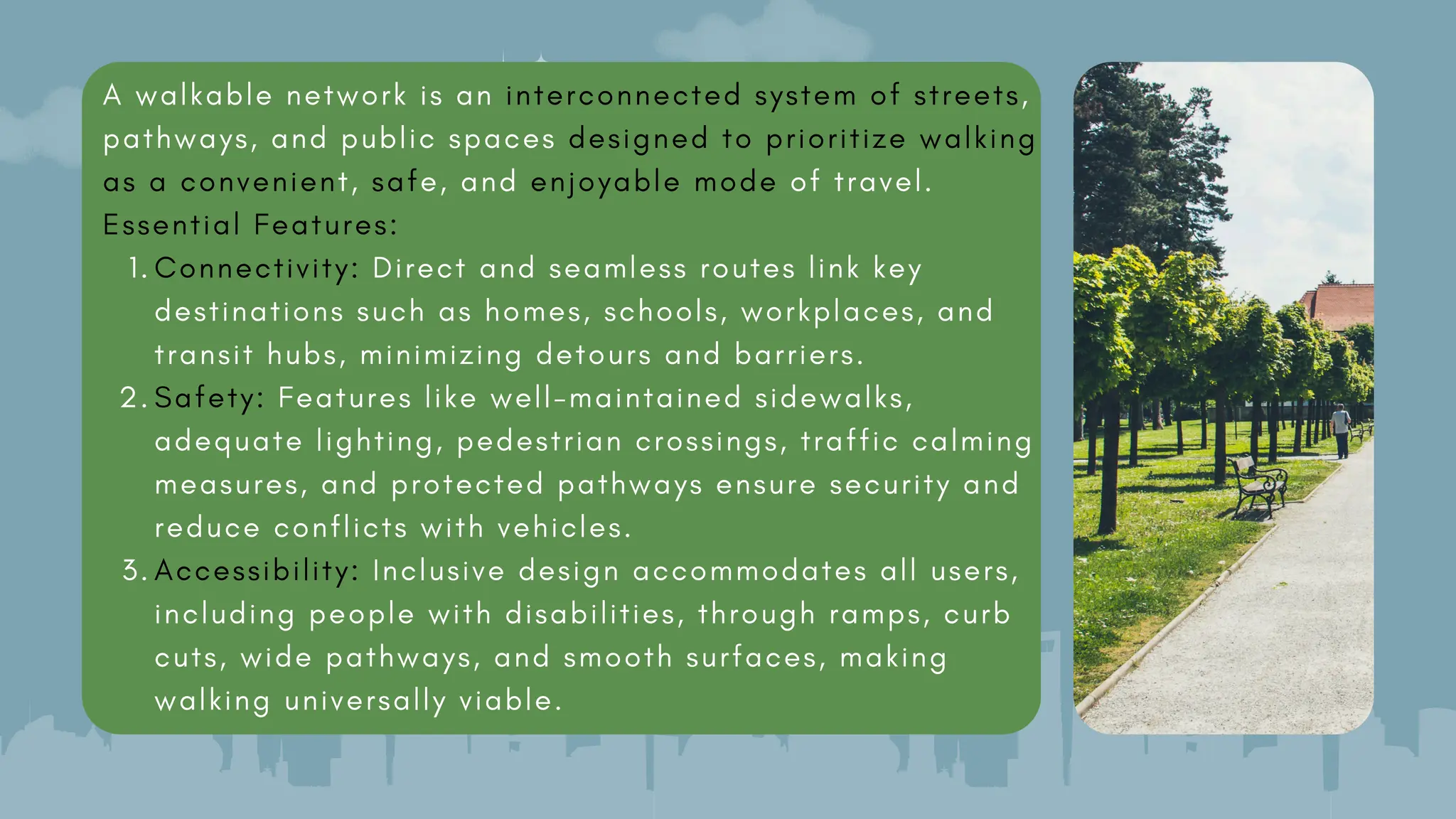 Third place theory and walkable network. | PDF