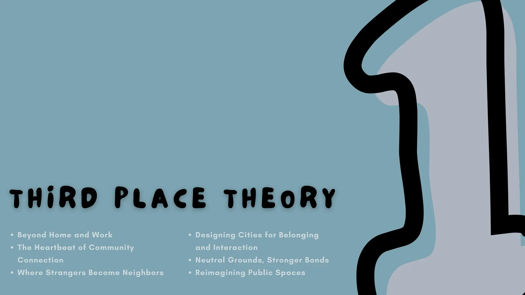 Third place theory and walkable network. | PDF