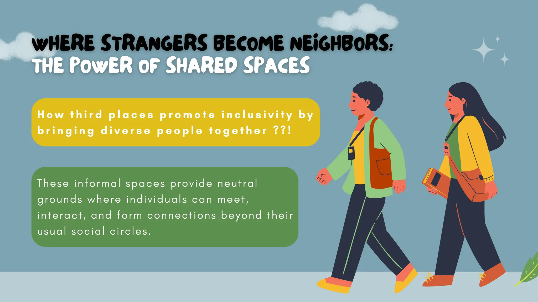 Third place theory and walkable network. | PDF
