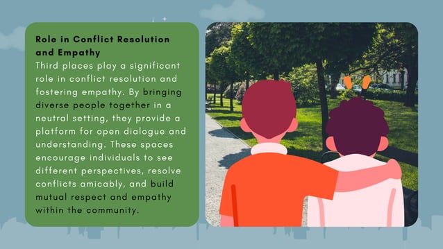 Third place theory and walkable network. | PDF