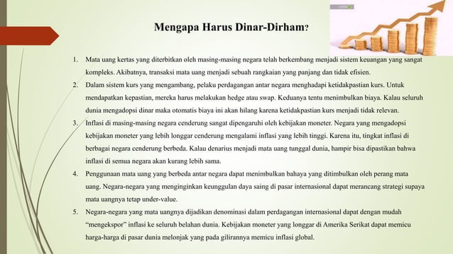 Dinar dan dirham | PPTX