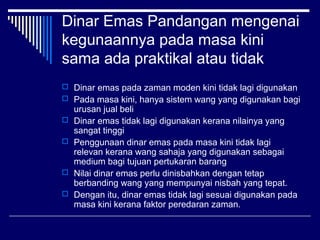 Tugasan 5 - Dinar emas | PPT