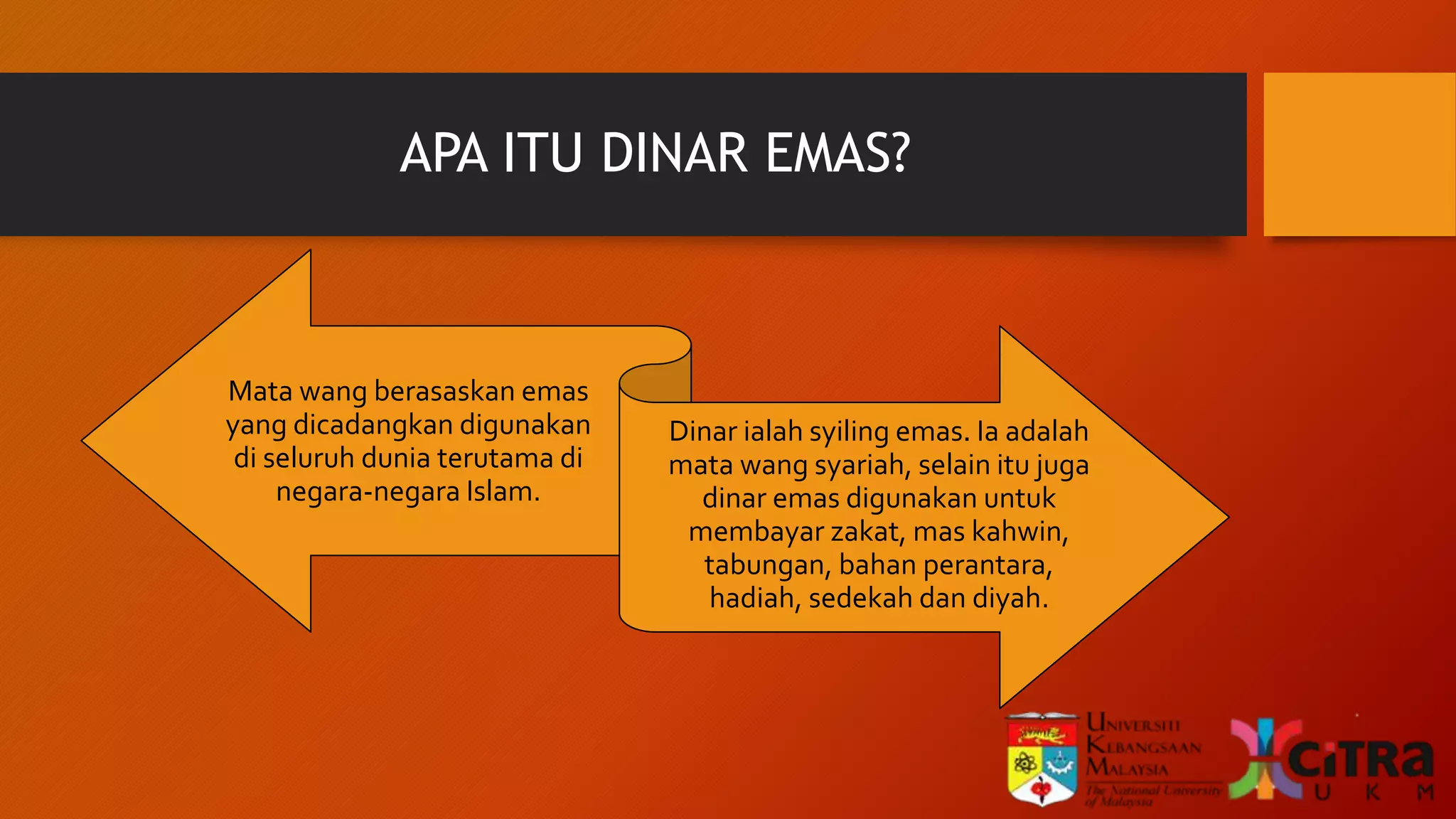 Dinar emas | PPTX
