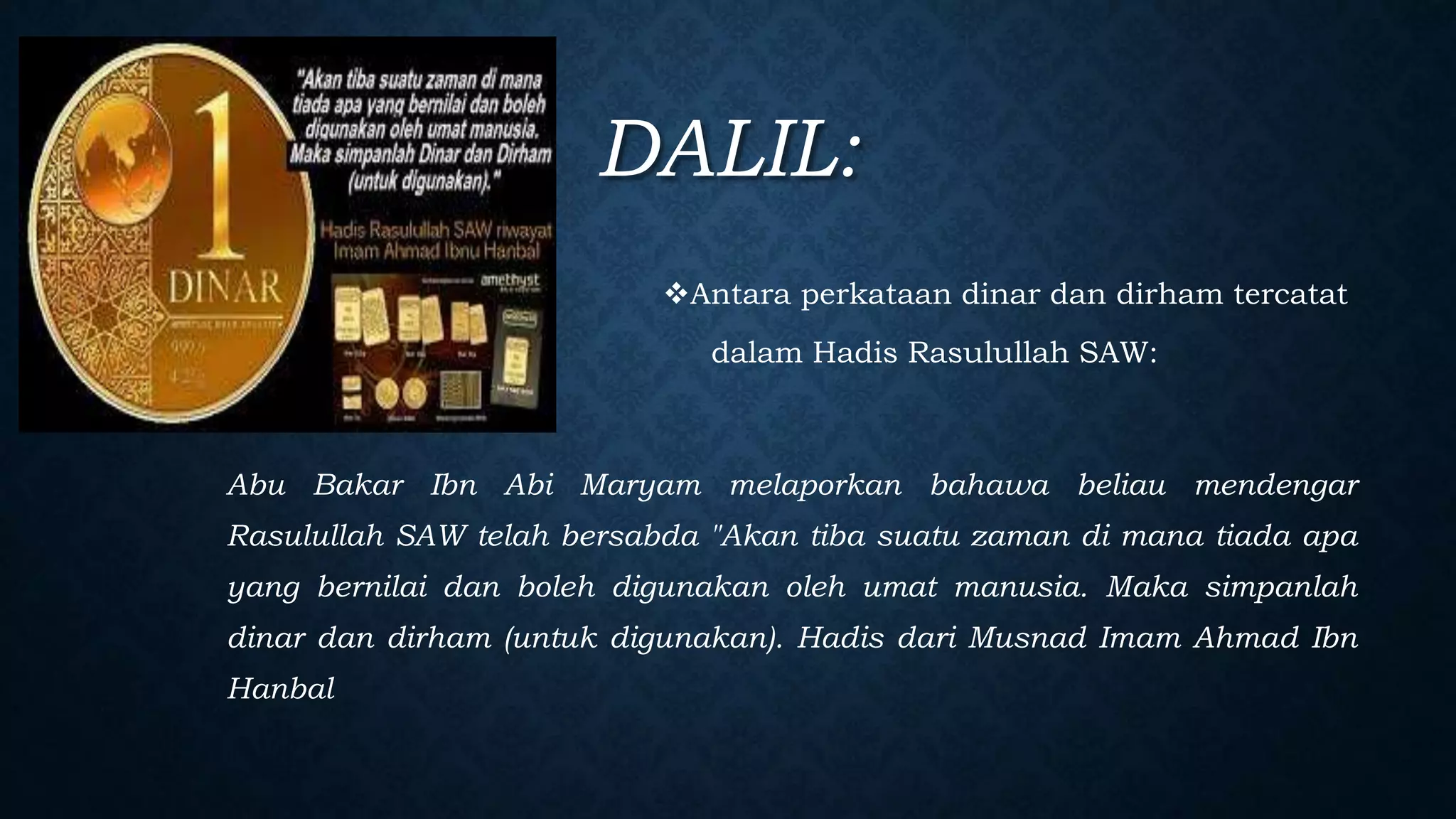 DINAR EMAS | PPT