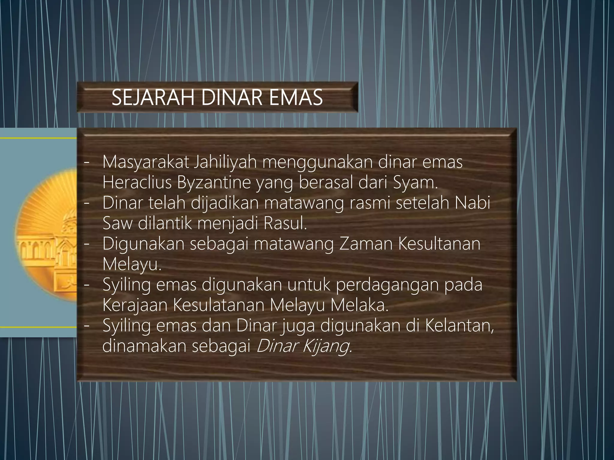 Dinar emas | PPT