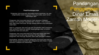 Dinar emas | PPT