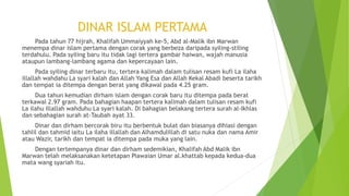 Dinar emas (muhammad fitri bin mustafa a169055) pembangunan mapan dalam ...