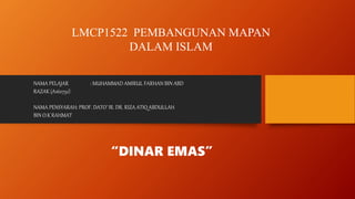 Dinar emas | PPT