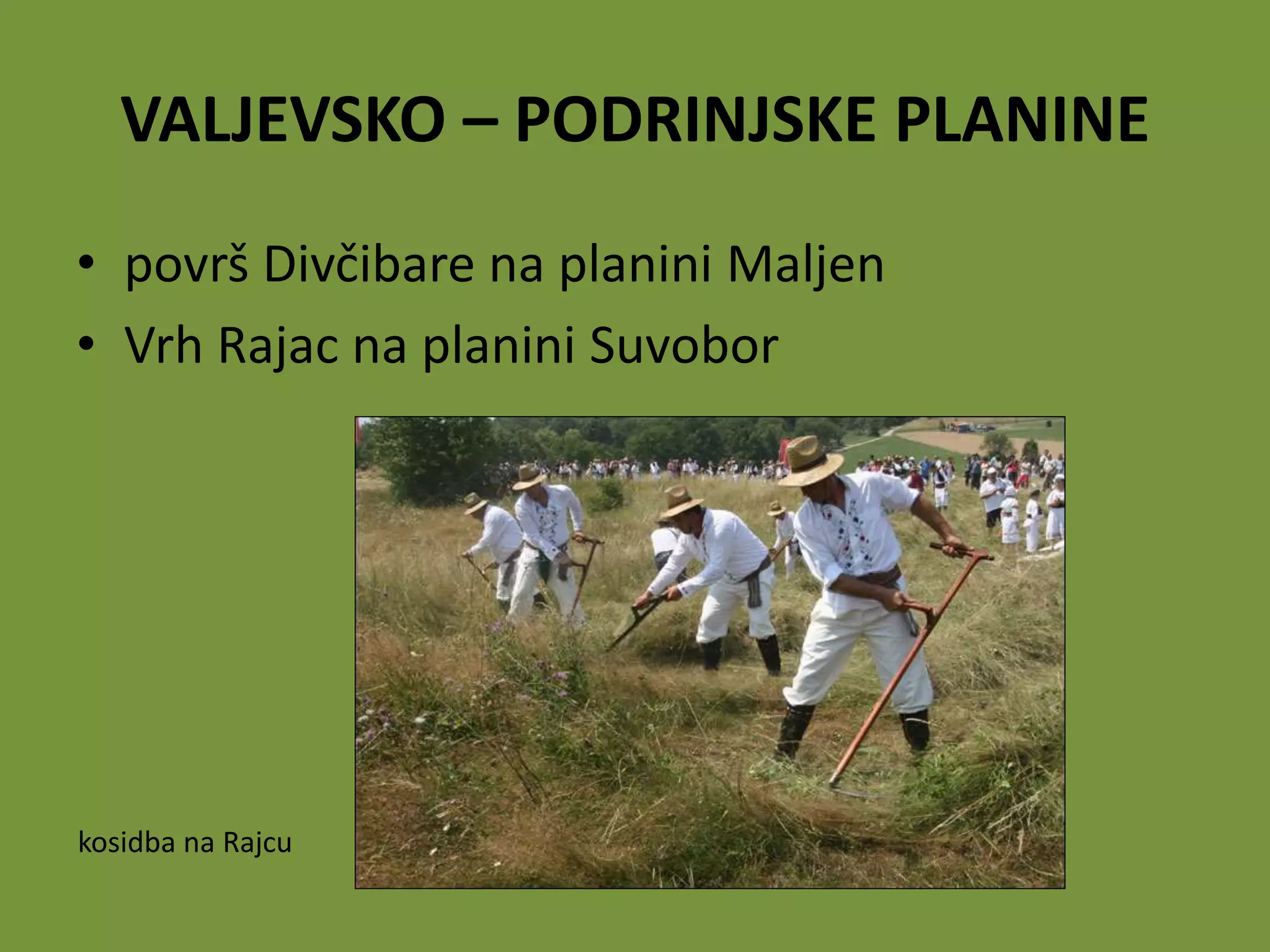 Dinarske planine Tanja Gagić | PPTX