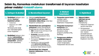 SISTEM PELAYANAN KESEHATAN DI INDONESIA PROGRAM PRIORITAS | PDF