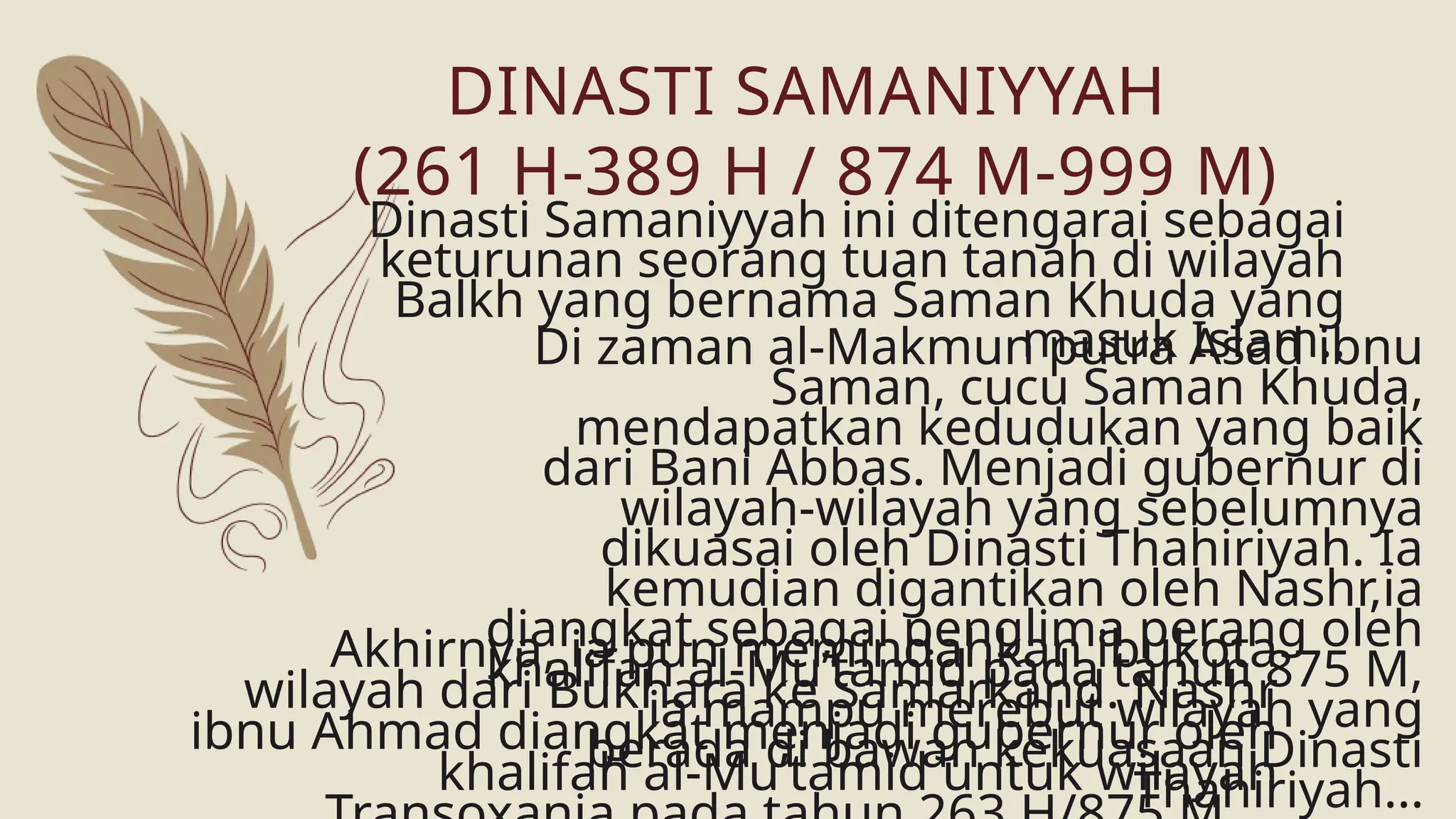 Dinasti-Dinasti Islam I, pendidikan peradaban islam .pptx