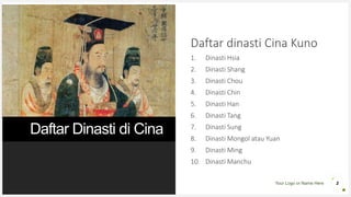 Dinasti – Dinasti di China.pptx