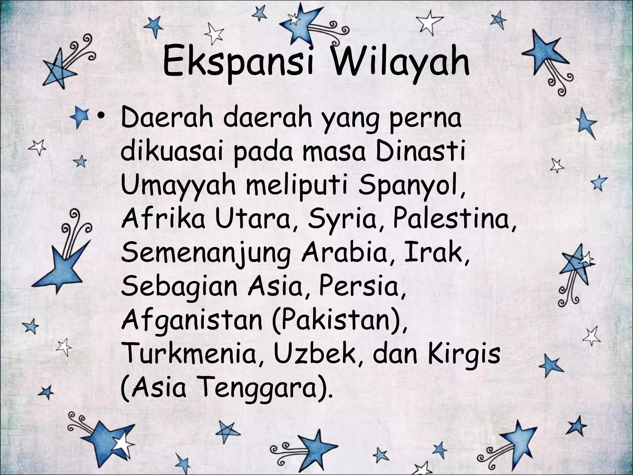 Dinasti umayyah | PPT