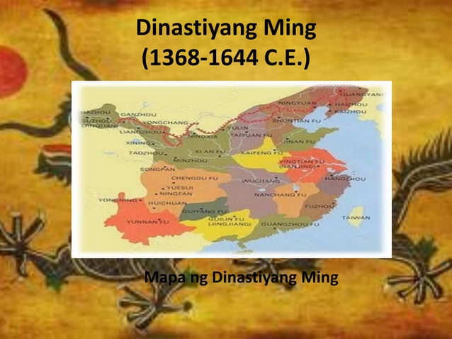 Dinastiya ng china powerpoint | PPTX