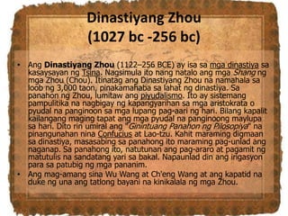 Dinastiya ng china powerpoint | PPTX
