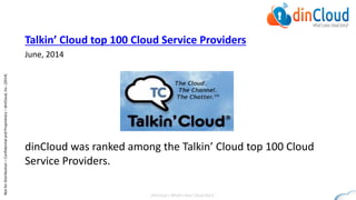 dinCloud 2014 year in review | PPT