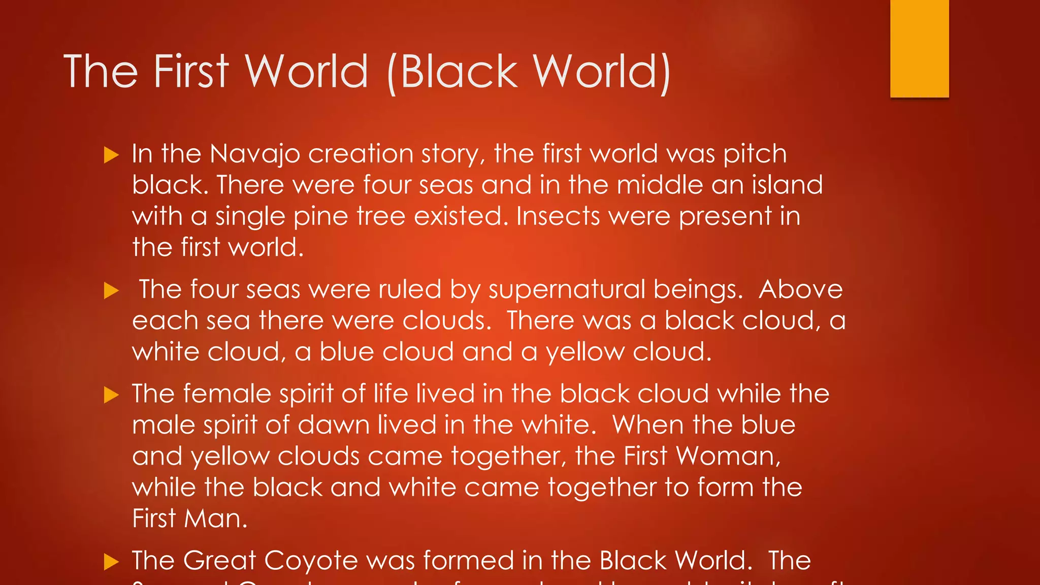 Diné Creation Story | PPTX