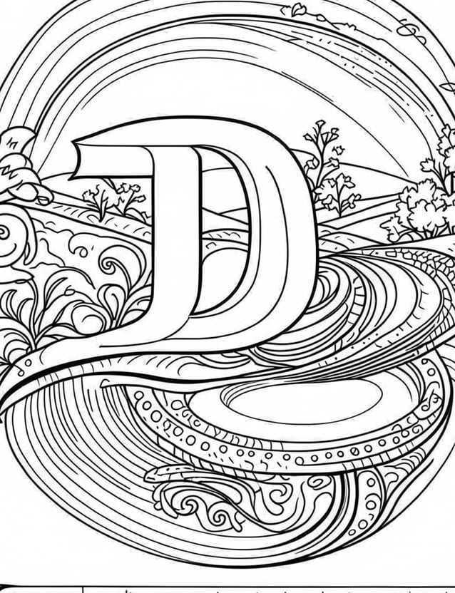 The Cursive D: A Creative Guide to Writing the Cursive Letter D | PDF