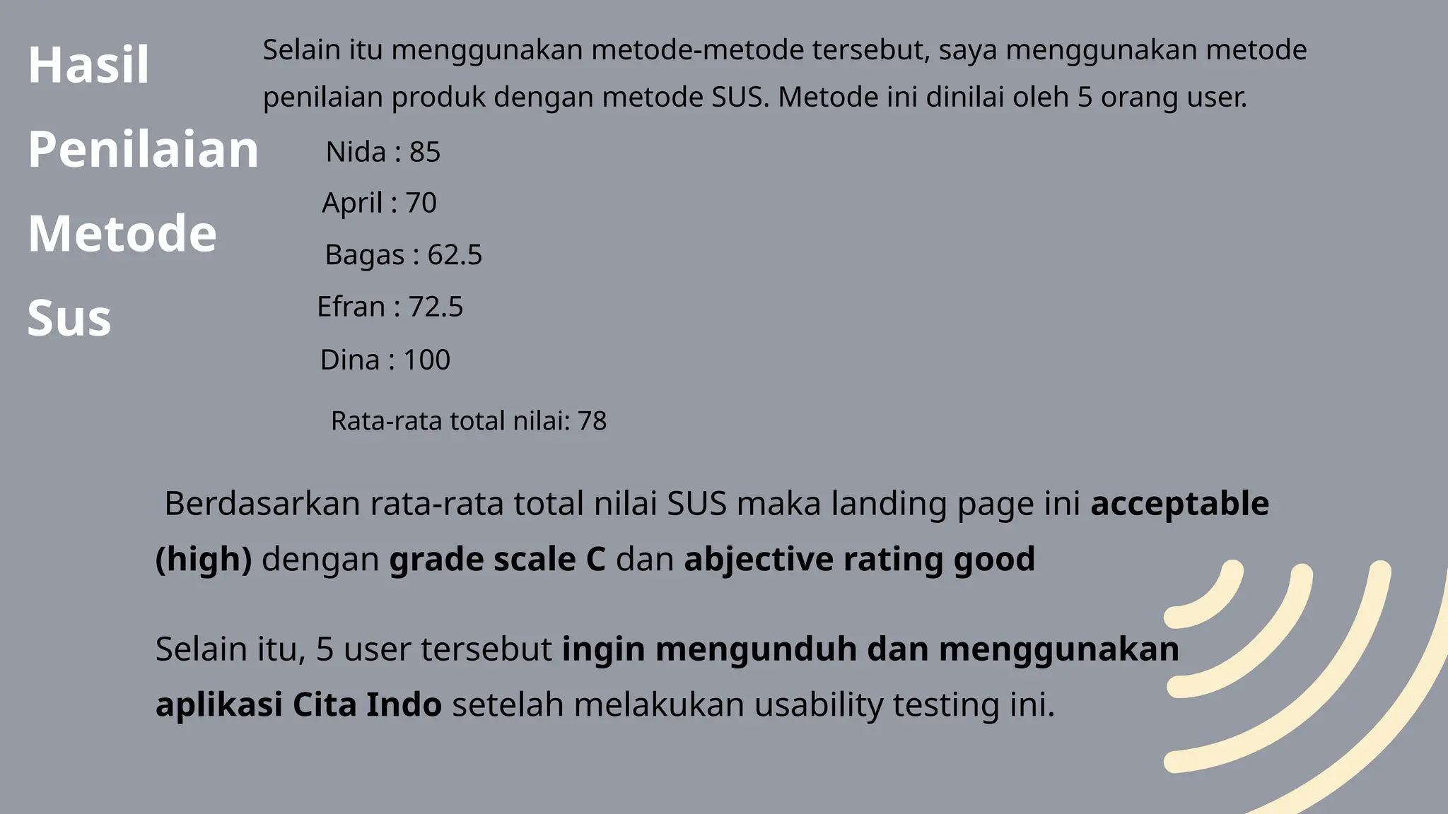 Contoh study case UIUX Design untuk Landing Page | PPT