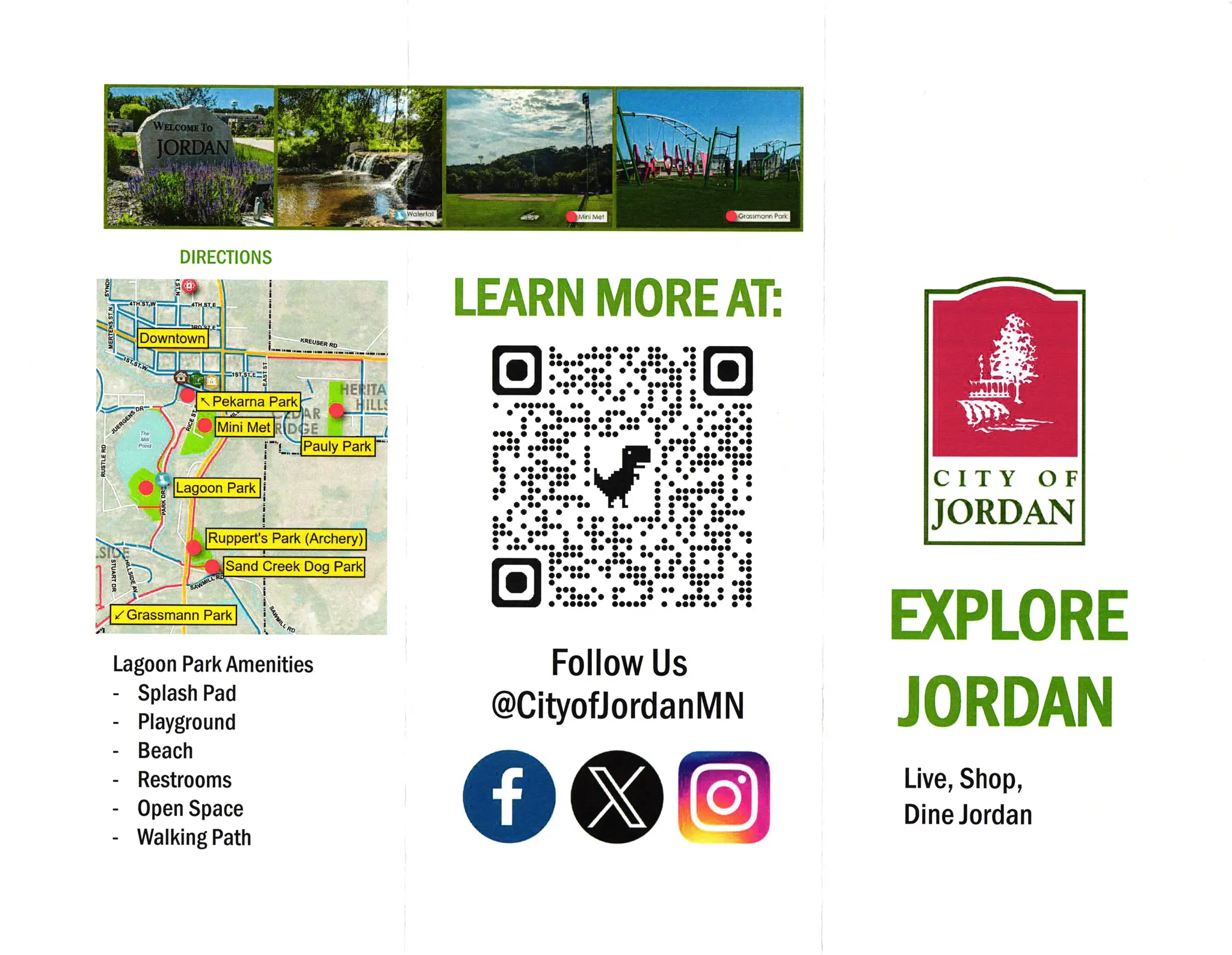 Dine in Jordan Flyer New in June of 2025 Packed With Favorites | PDF