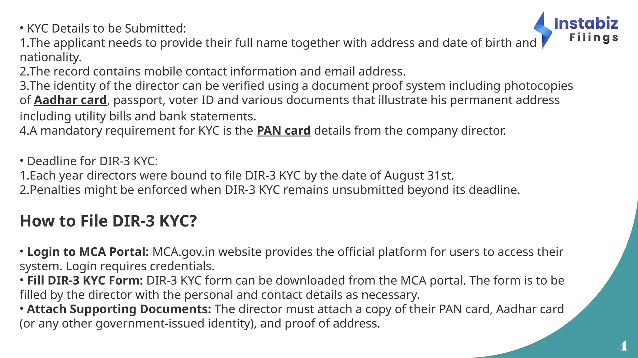 Easy Steps for Successful DIN eKYC Submission | PPTX