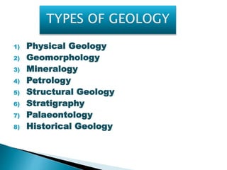 Geology ppt. | PPTX
