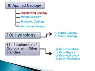 Geology ppt. | PPTX