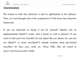 An Introduction to Face Detection | PPTX