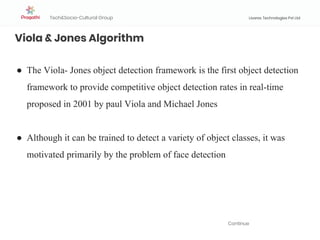 An Introduction to Face Detection | PPTX