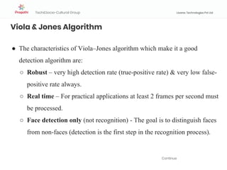 An Introduction to Face Detection | PPTX