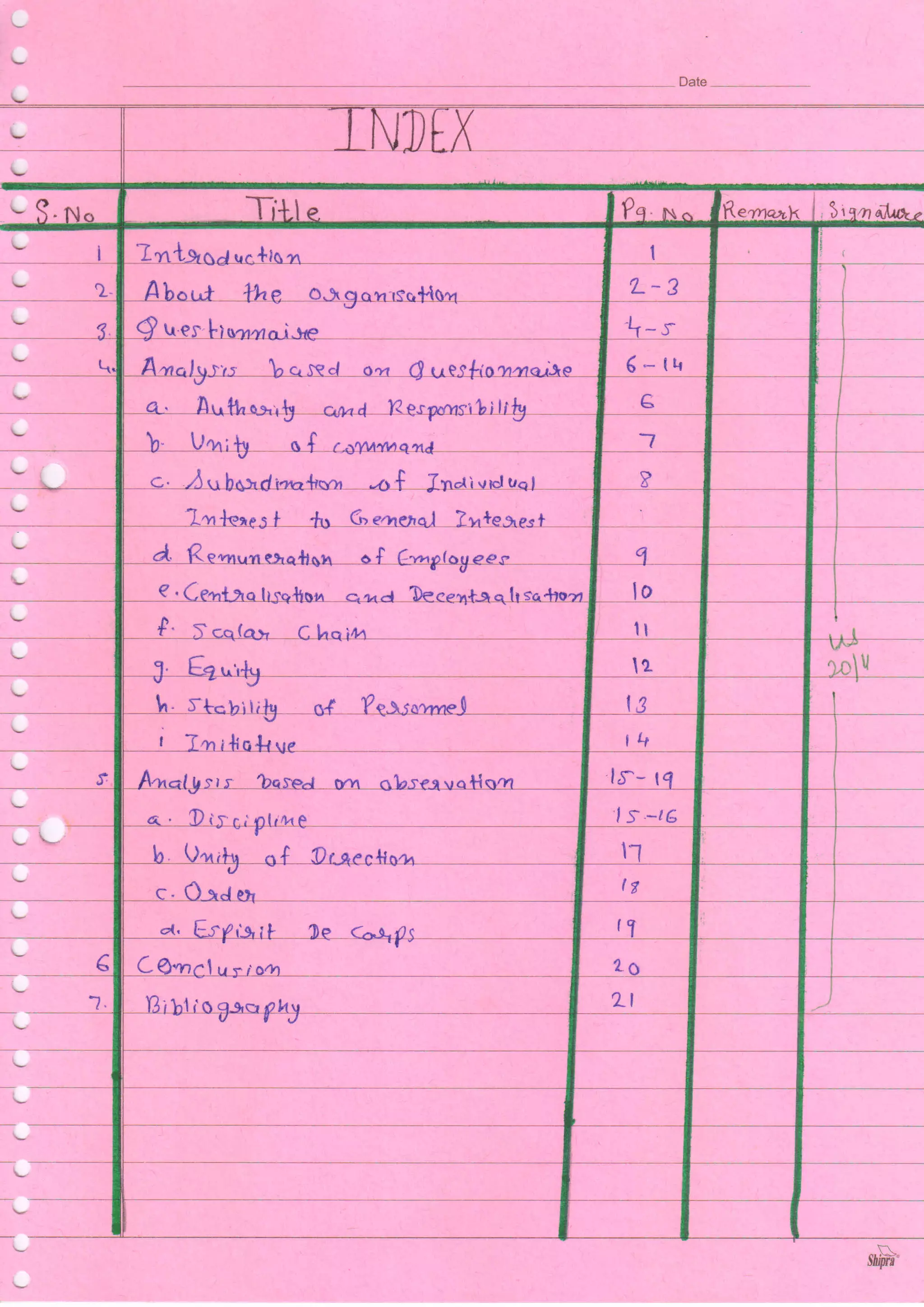 CBSE Business Studies Class XII Principles of Management Project | PDF