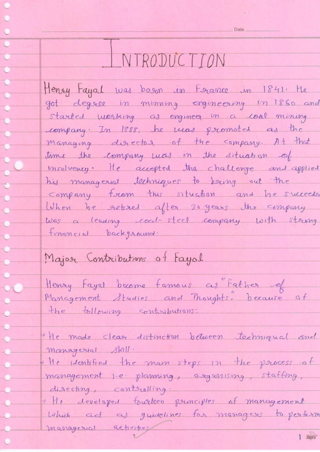 CBSE Business Studies Class XII Principles of Management Project | PDF