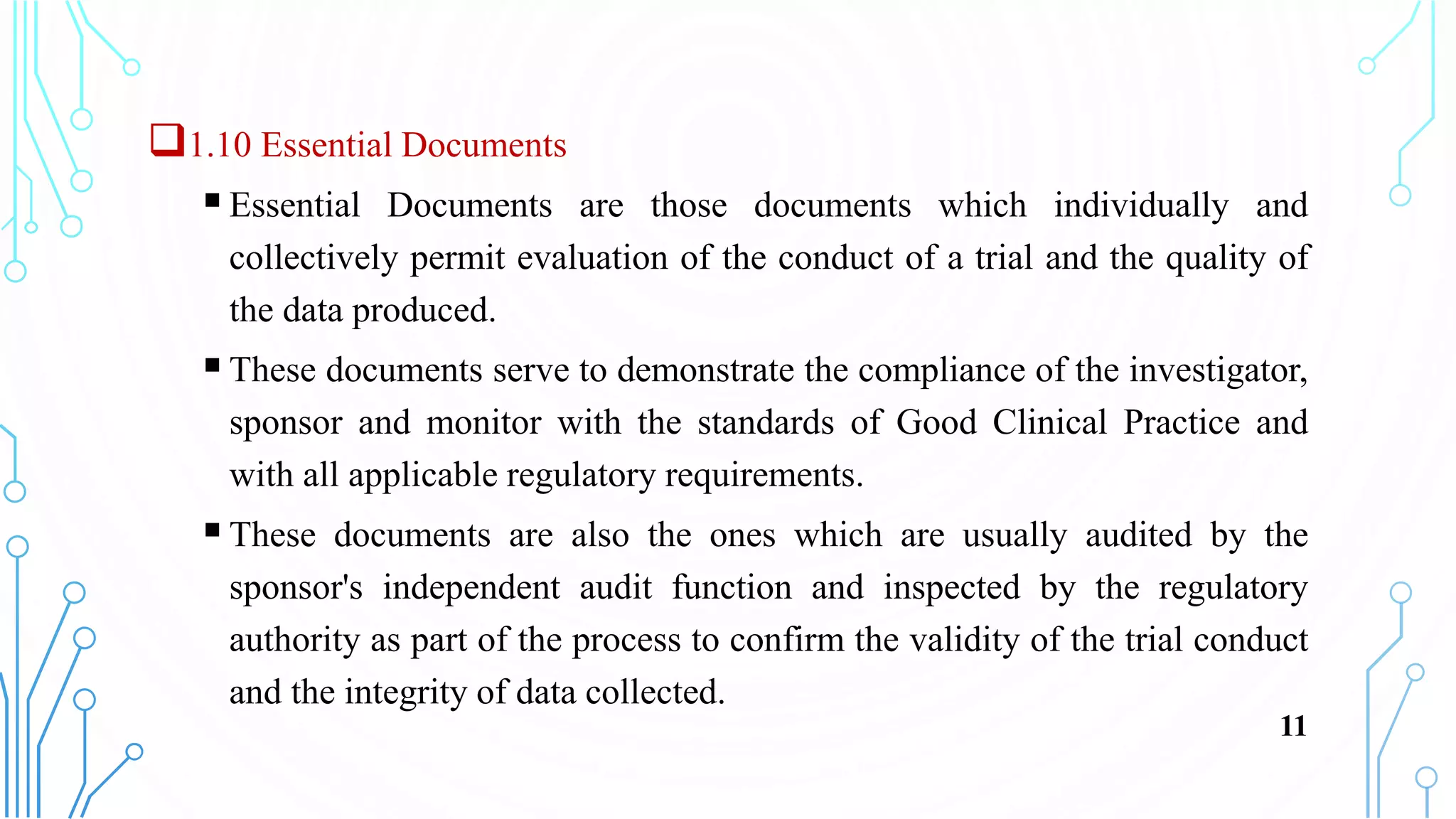 Guidelines for Preparation of Documents, Clinical Study Report Clinical ...