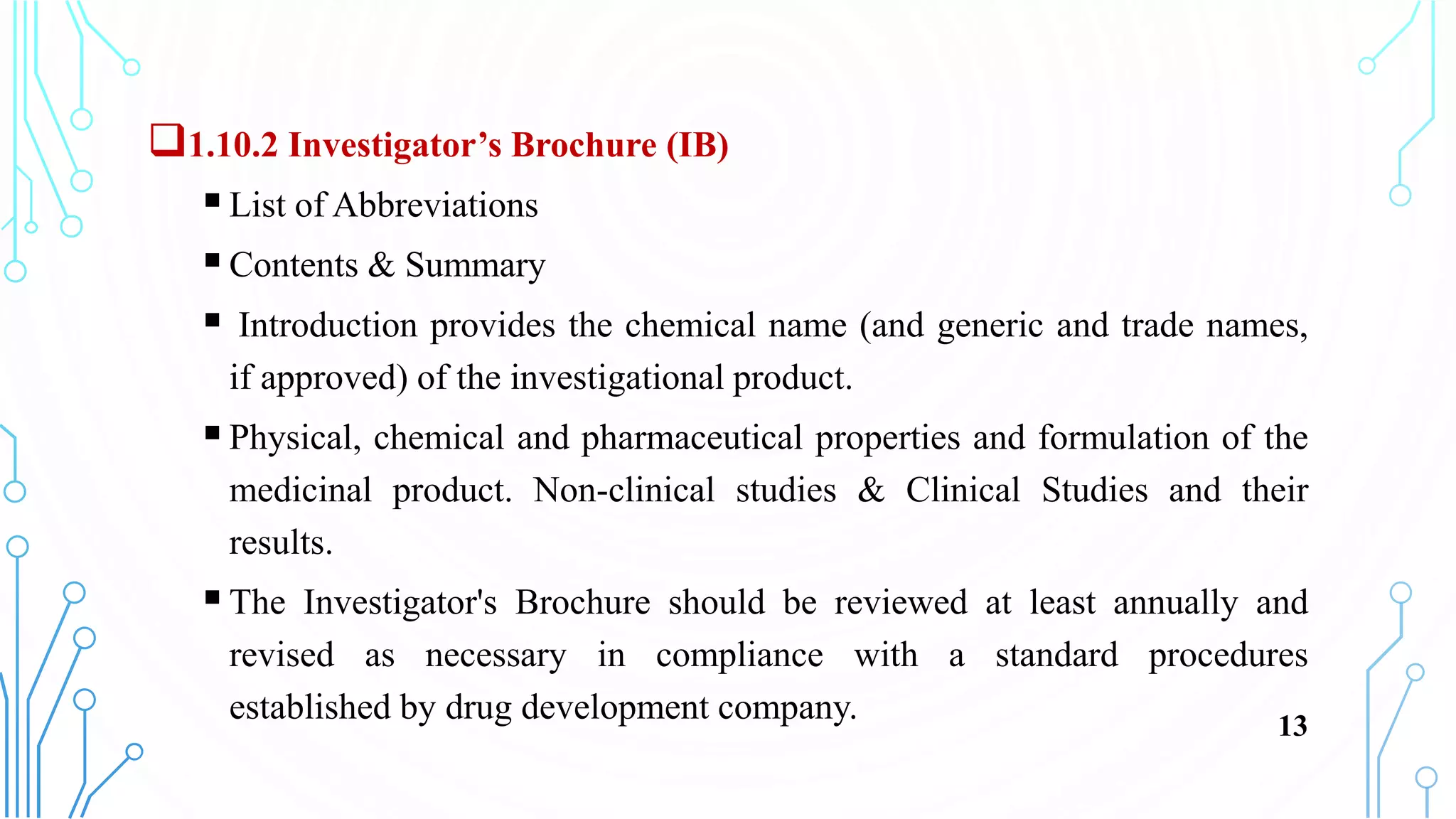Guidelines for Preparation of Documents, Clinical Study Report Clinical ...